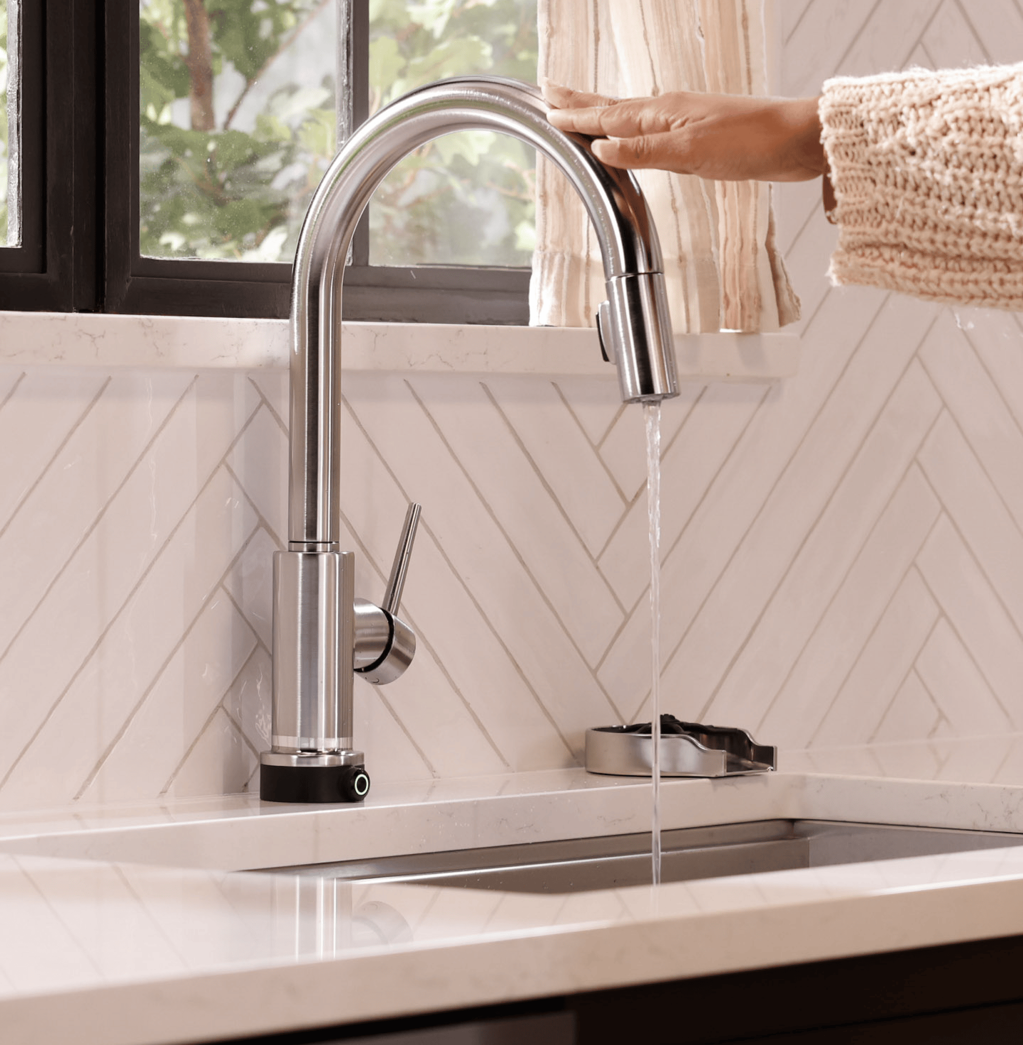 Touch₂O® Kitchen Faucet with Oxidized Water Technology – First Wave The ...